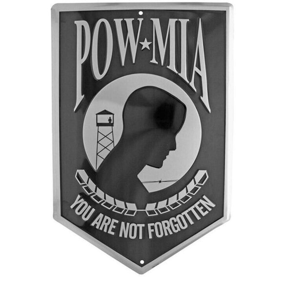 No brand / Not sure | Wall Decor | Pow Mia You Are Not Forgotten Tin ...